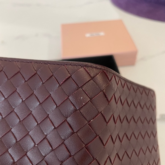 Bottega Veneta | Accessories | Bottega Veneta Brown Intrecciato Leather ...